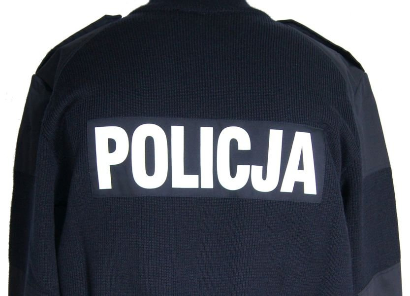 Sweter policyjny służbowy, granatowy | Sklep Sortmund